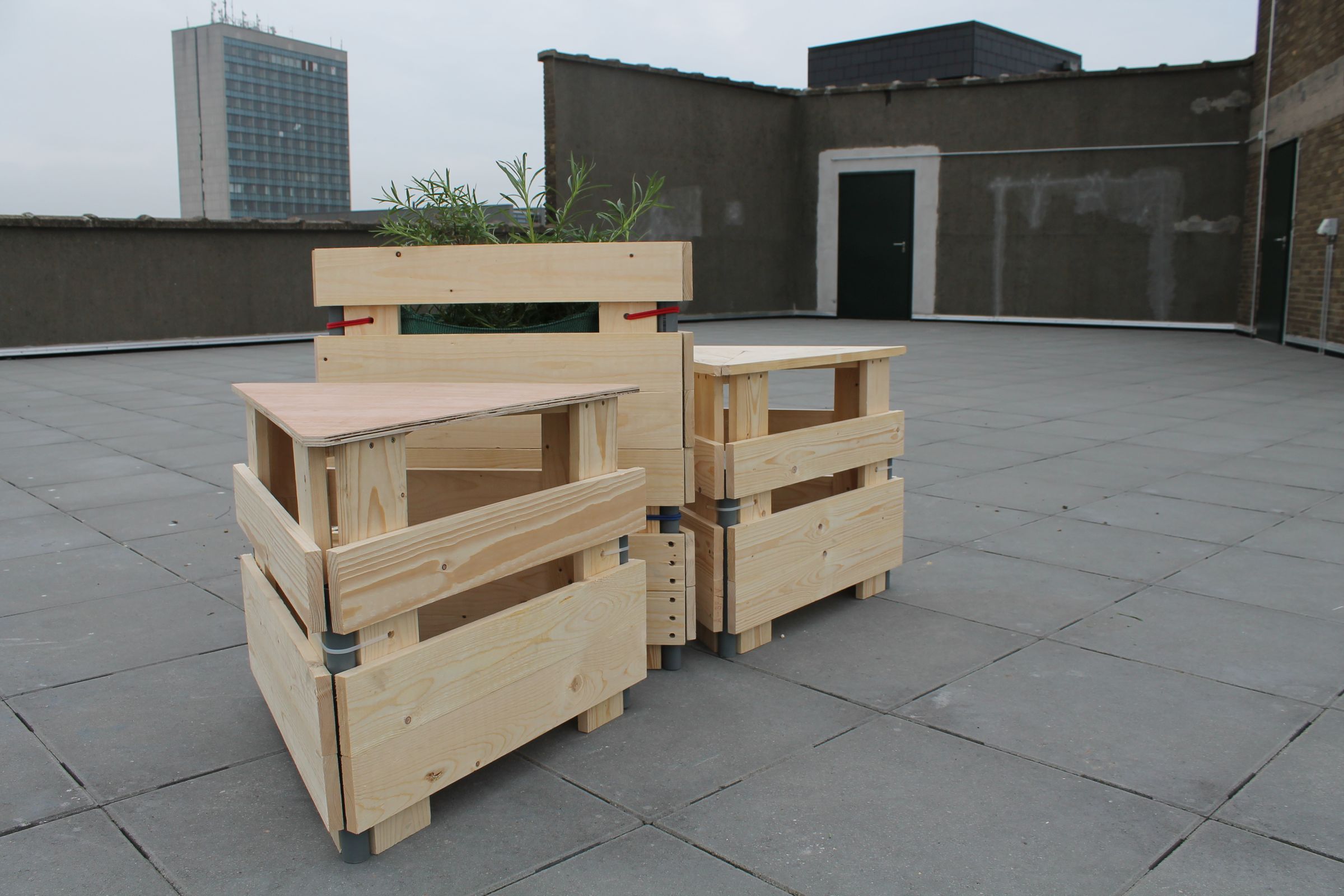 Modular Triangle Event Planter : 7 Steps (with Pictures) - Instructables