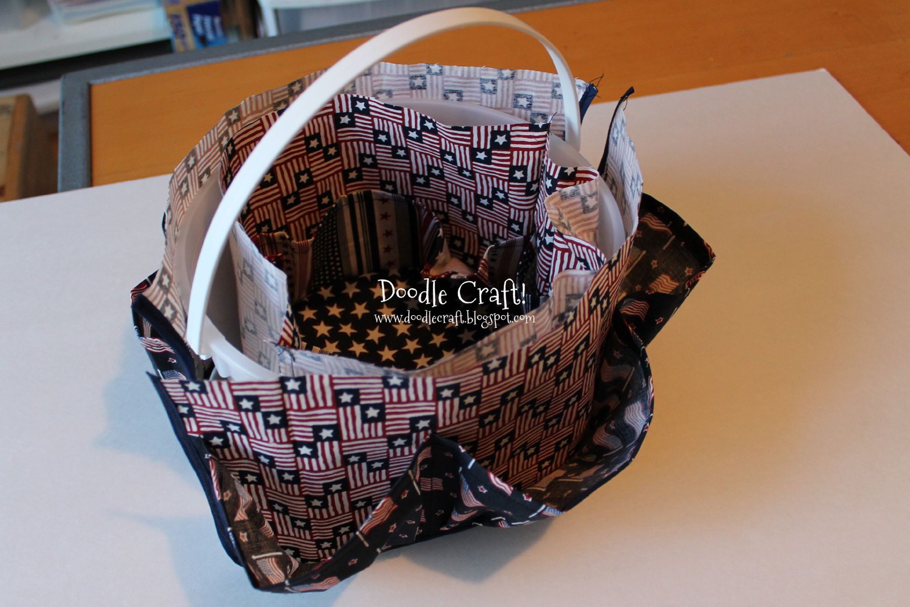 Fabric Bucket Bag Organizers! : 8 Steps (with Pictures) - Instructables
