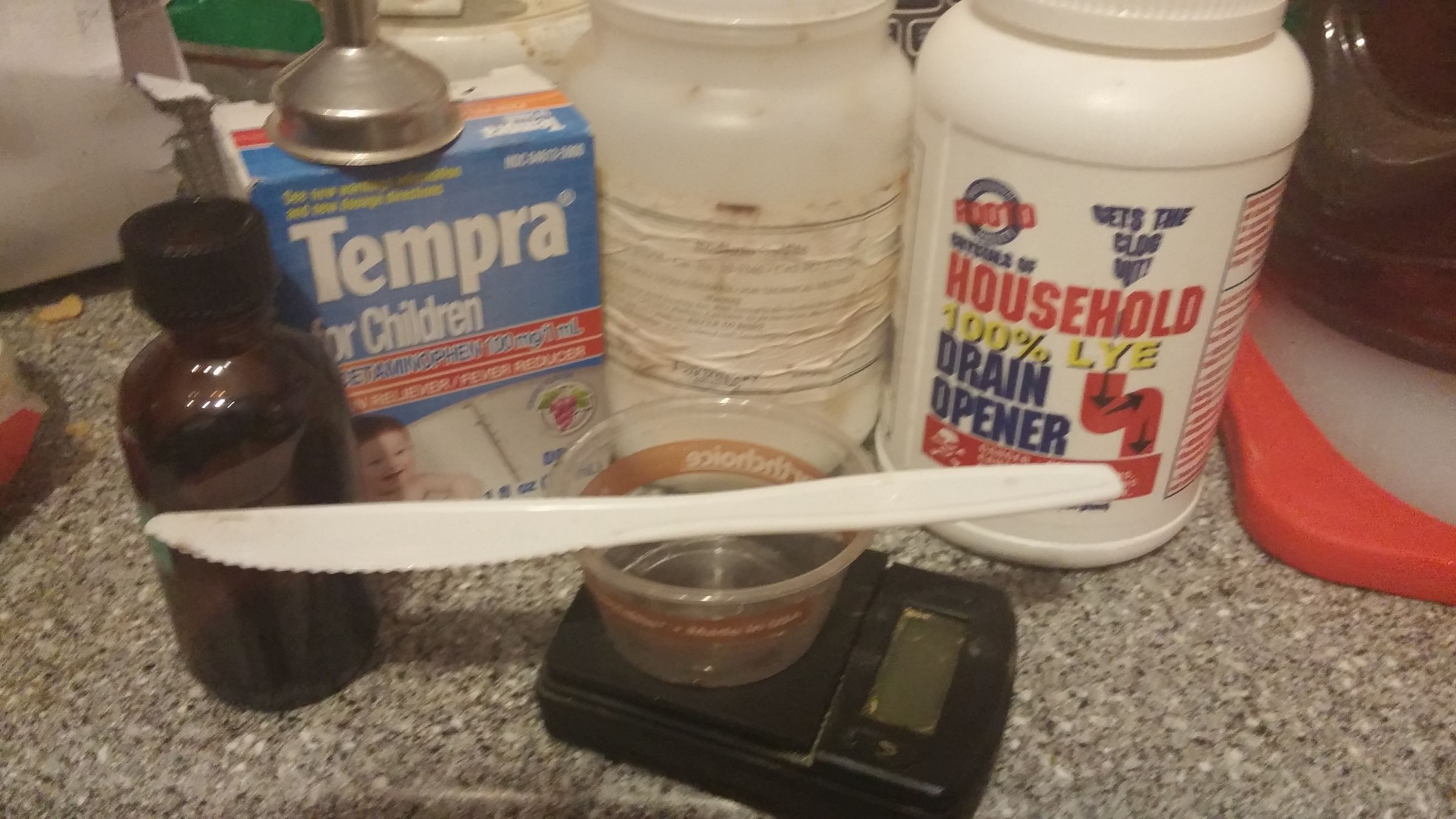 Home Made Rodinal Developer From Tylenol, Drain Opener and Sodium ...