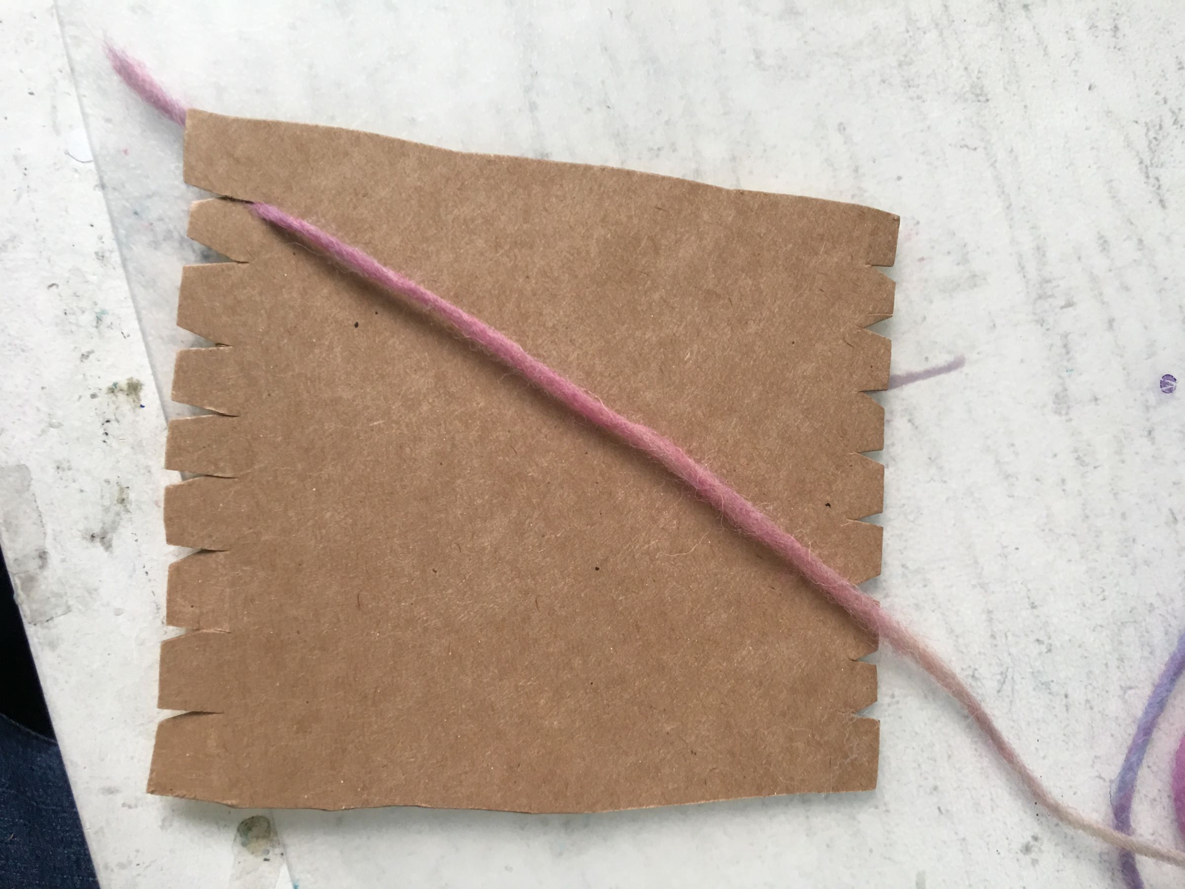 How to Weave Without a Real Loom : 6 Steps - Instructables