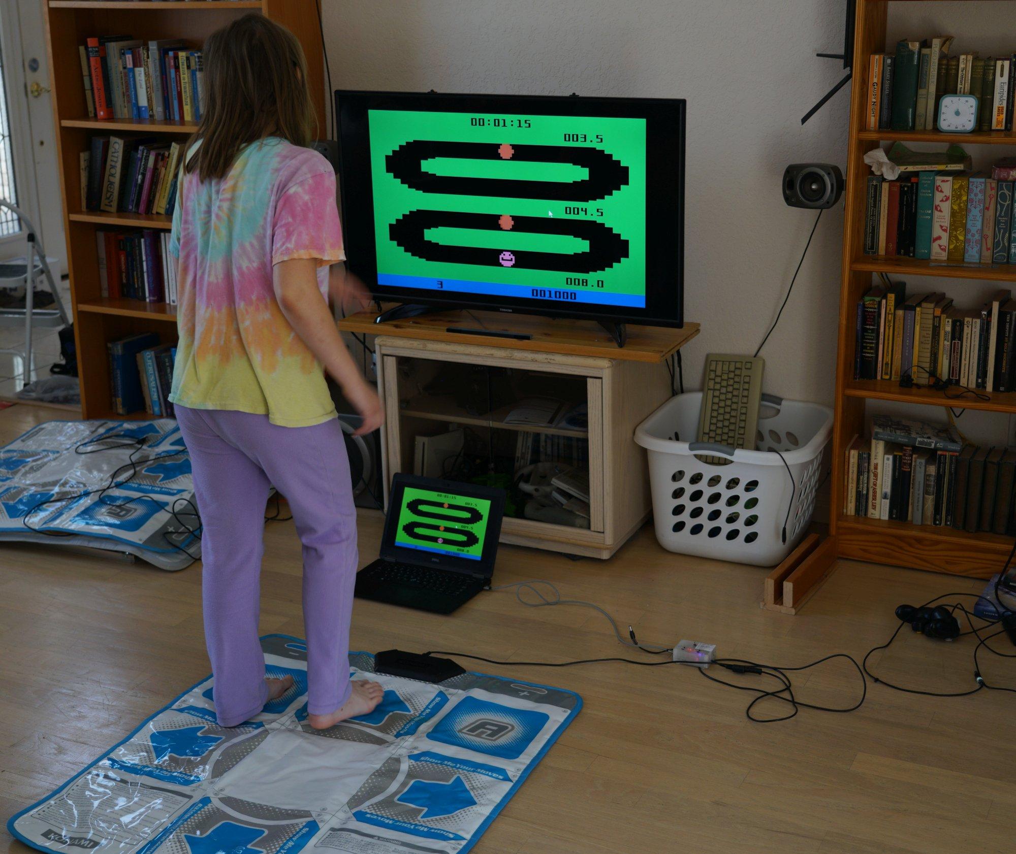 Exergaming Emulation II: Foot Craz (Atari 2600) - Instructables