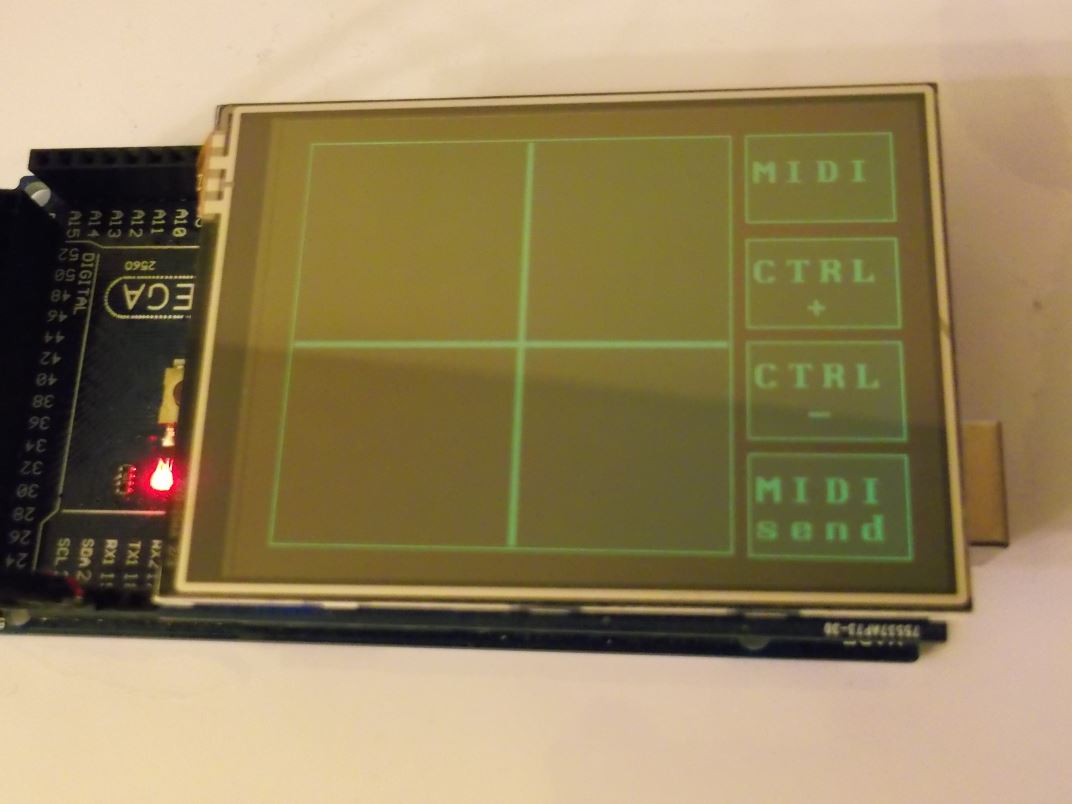 XY MIDI Pad With Arduino and TFT : 7 Steps - Instructables