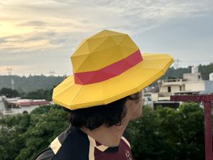 DIY Luffy’s Straw Hat (Yep, It’s Just Paper) : 8 Steps (with Pictures ...