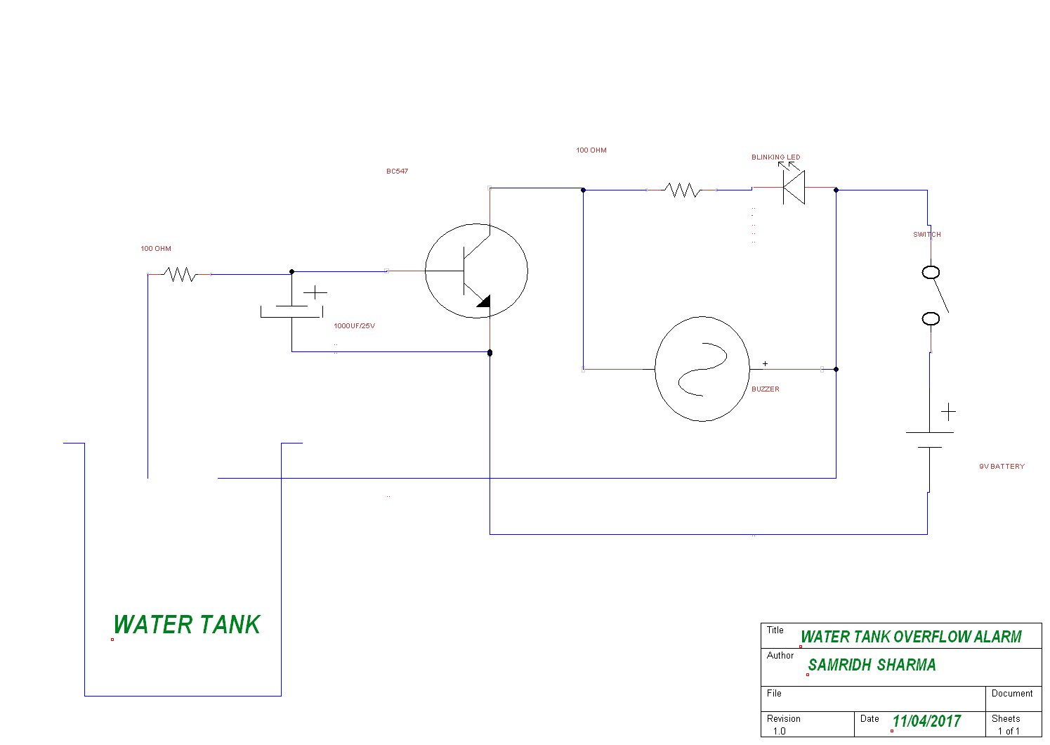 How to Make a Simple Water Tank Overflow Alarm : 4 Steps (with Pictures ...