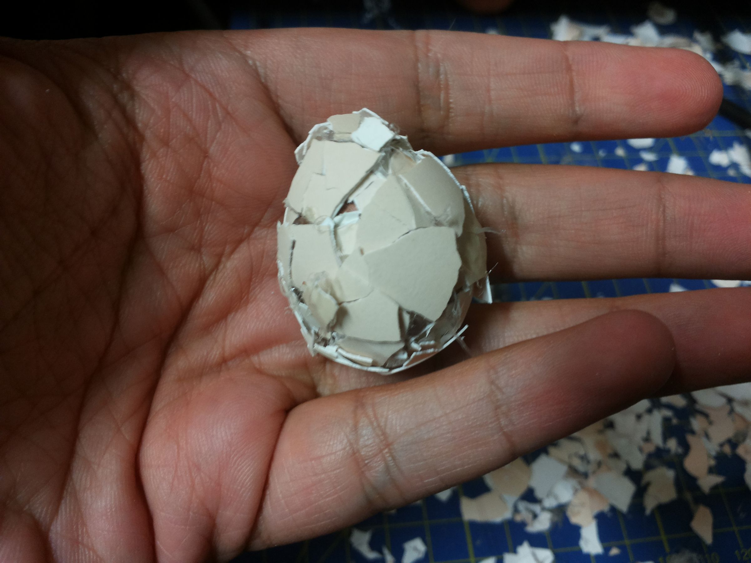 Make an Eggshell Sculpture ! : 6 Steps (with Pictures) - Instructables