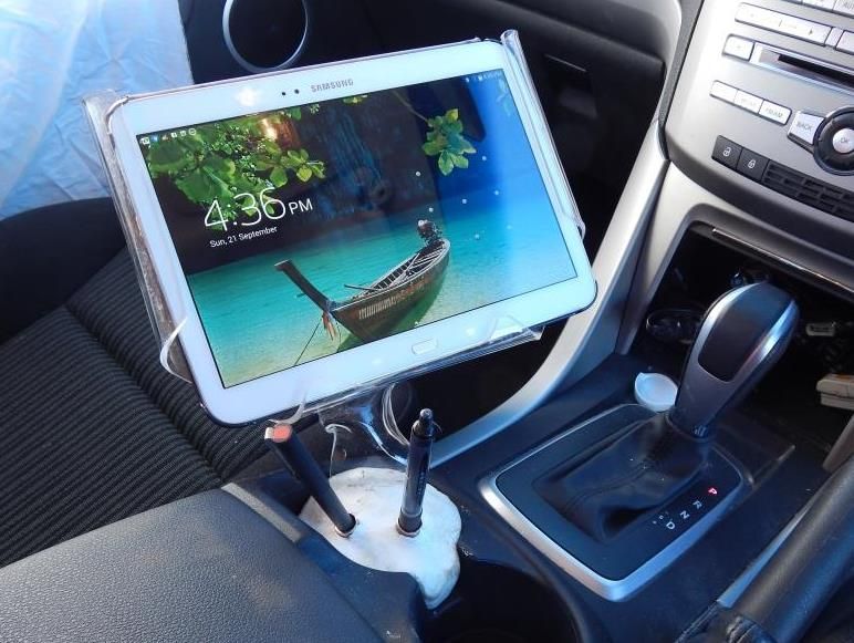 How to Make a Tablet Mount for Your Car : 8 Steps (with Pictures ...