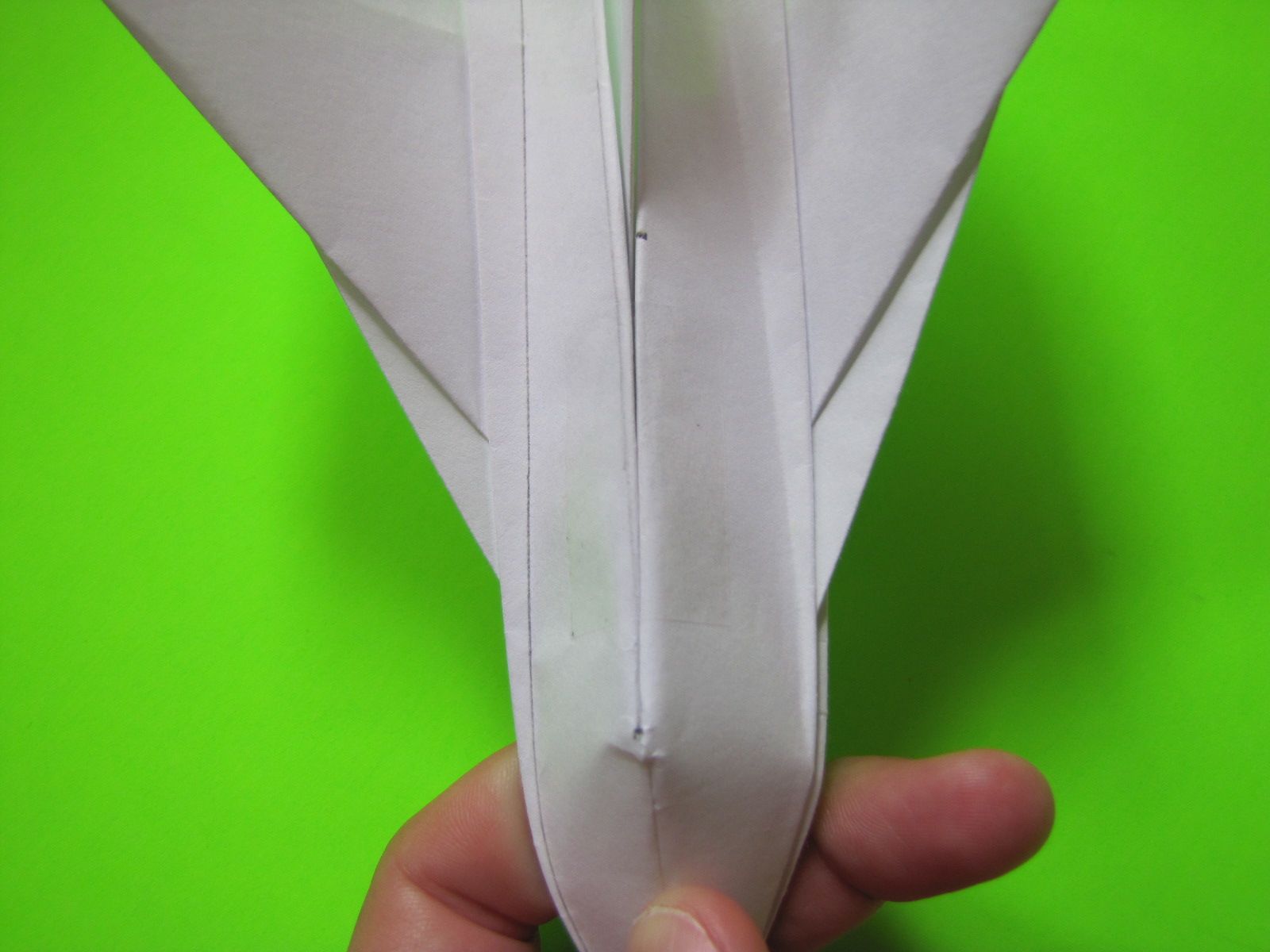 How to Make the Delta-Fighter Paper Plane : 12 Steps - Instructables