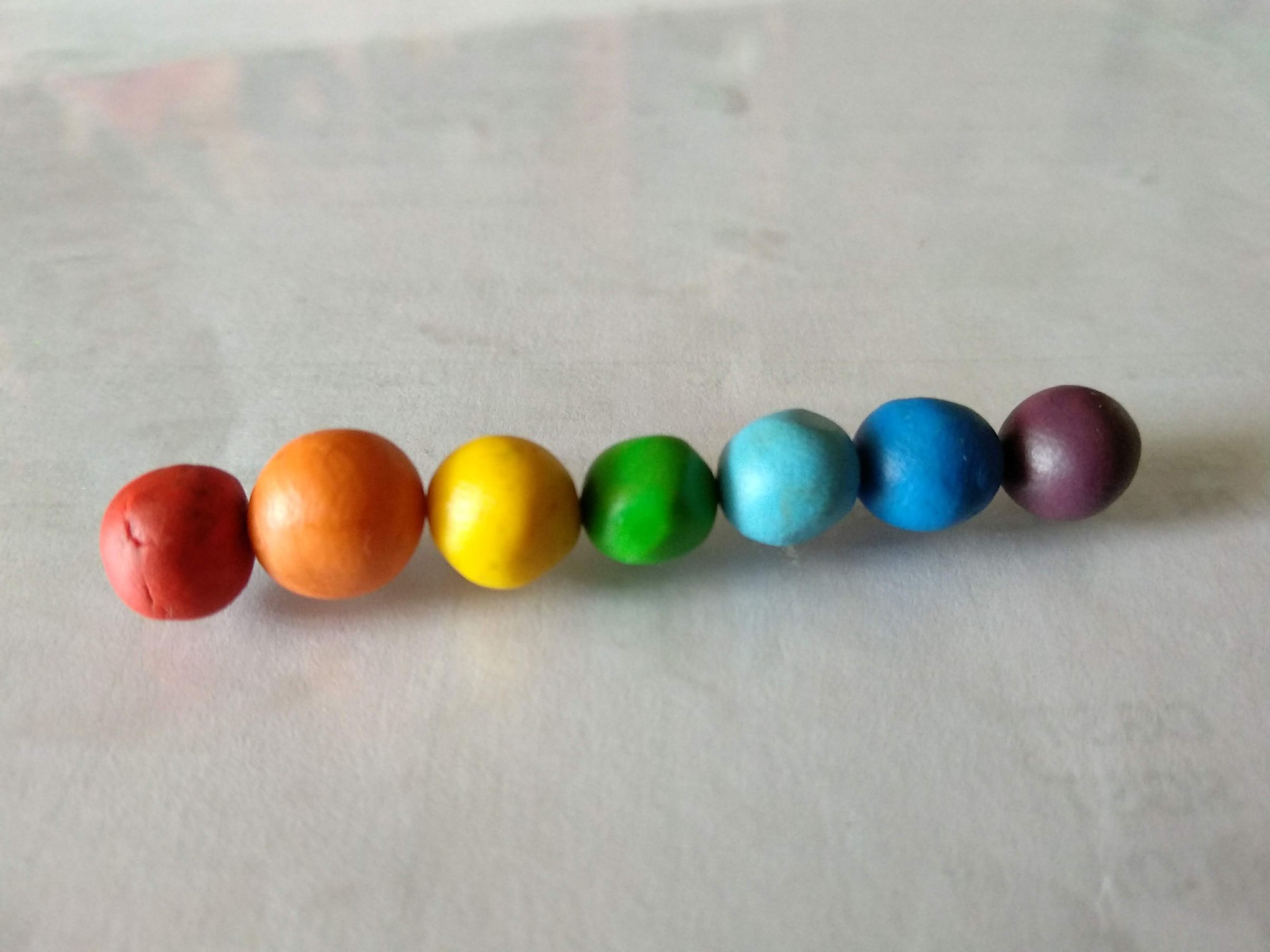 Polymer Clay Rainbow Gradient! : 4 Steps (with Pictures) - Instructables