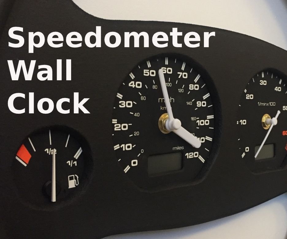 Speedometer Wall Clock : 10 Steps (with Pictures) - Instructables