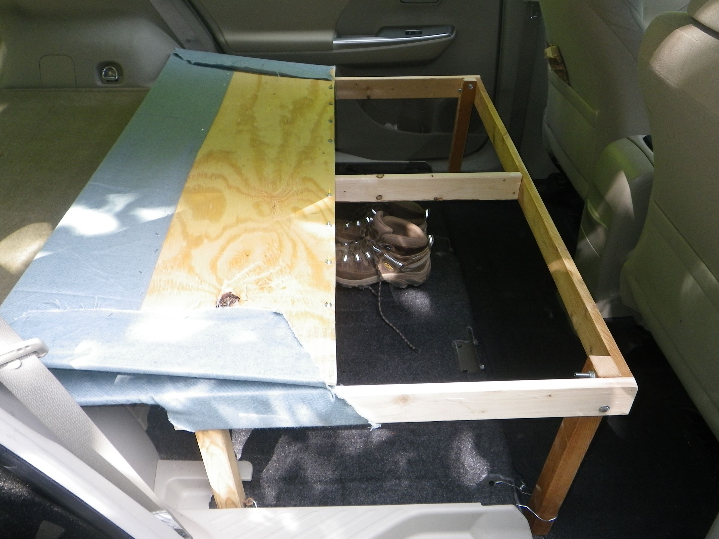 How to Make a Prius V Into a Camper : 8 Steps - Instructables