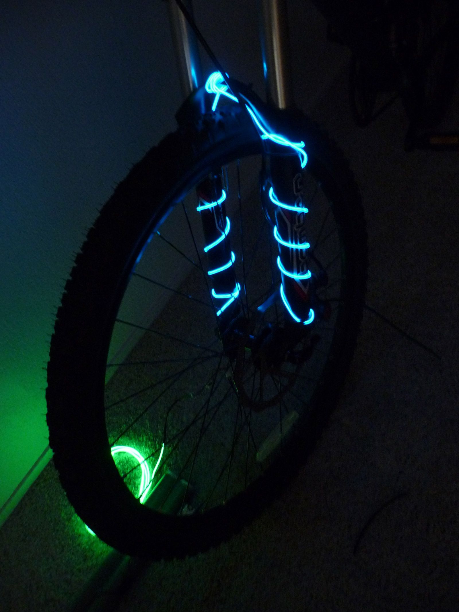 Electroluminescent Mountain Bike : 13 Steps (with Pictures) - Instructables