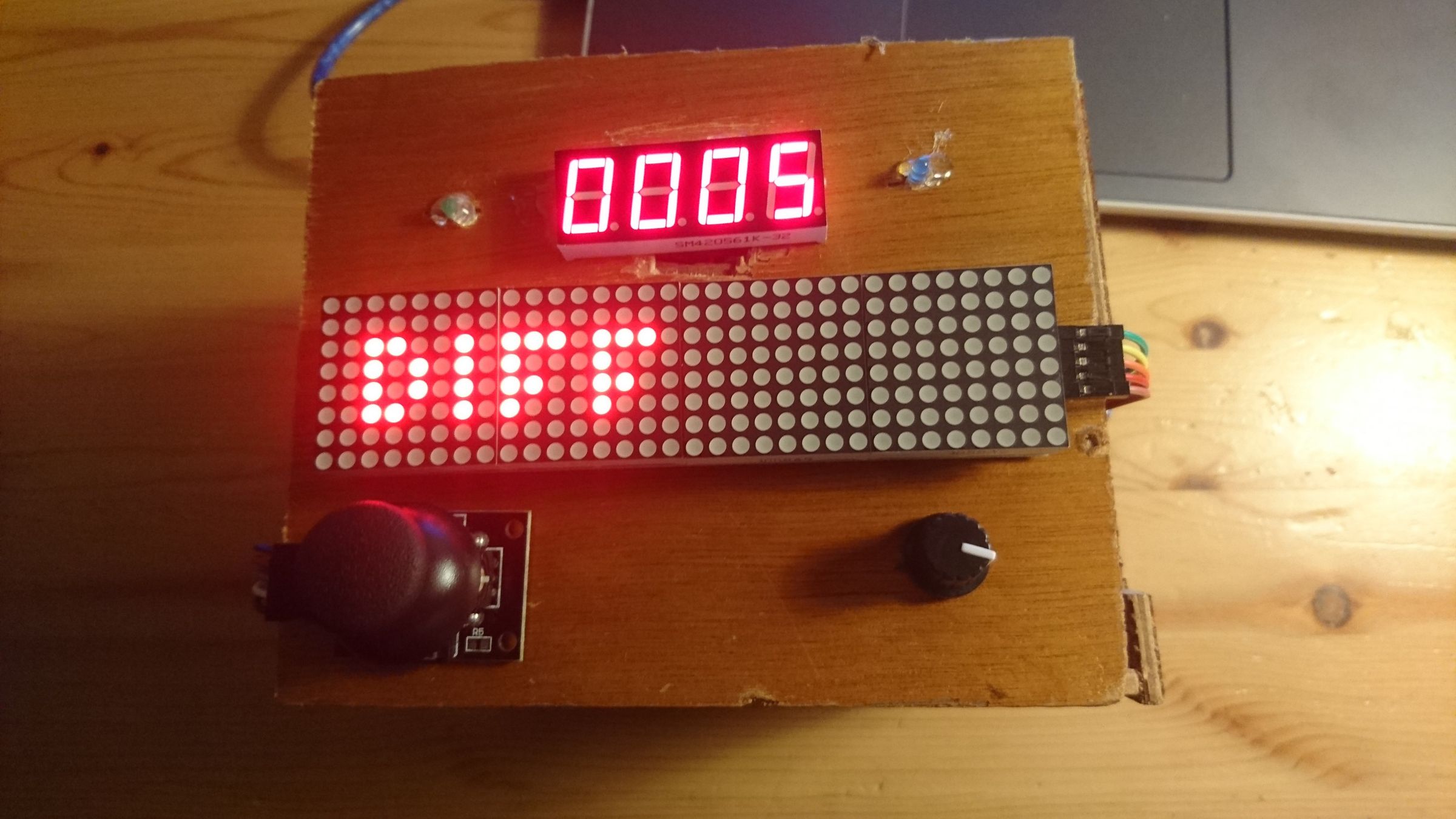I Made the Snake Game on the Arduino UNO R4 LED Matrix with a Joystick ...
