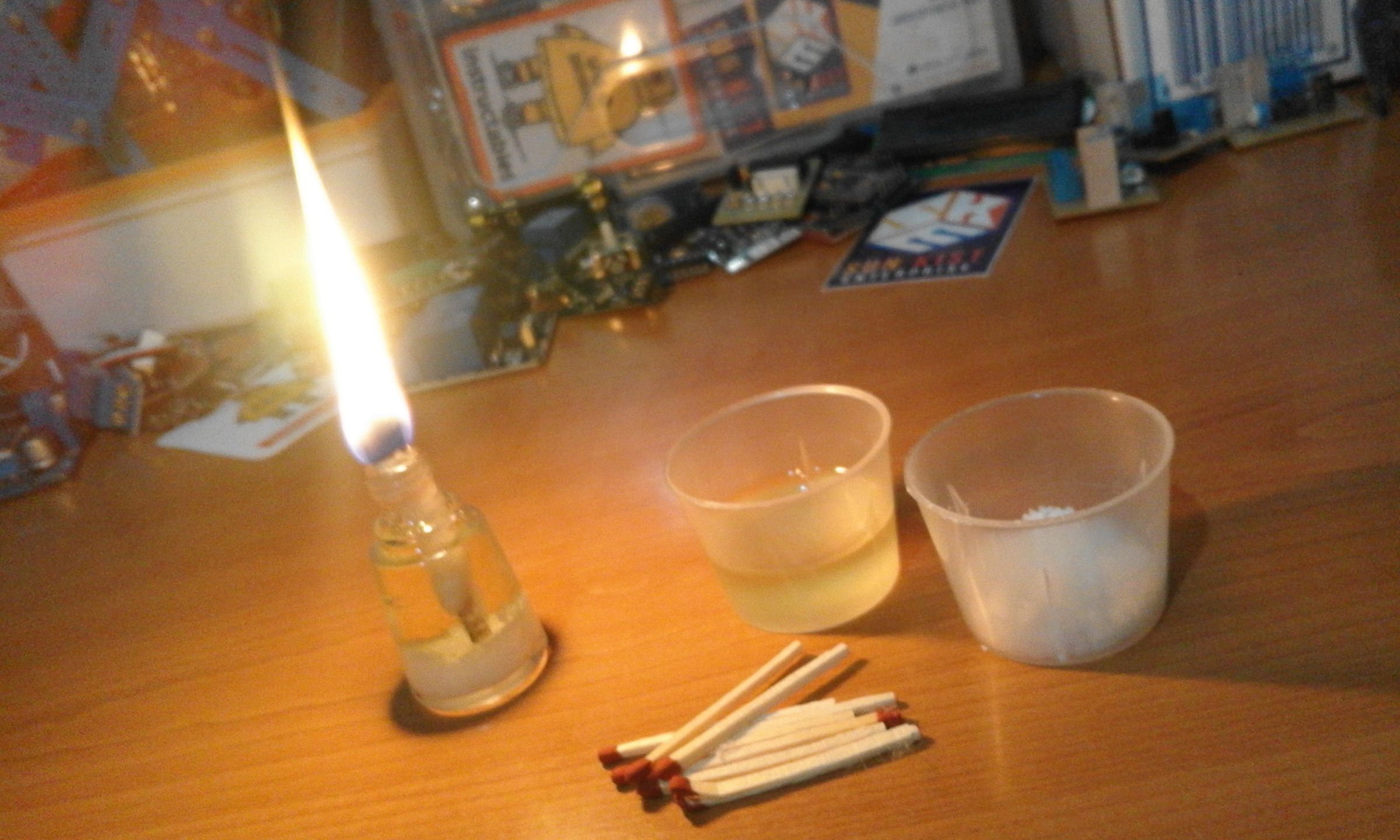 Cooking Oil Powered Lamp : 9 Steps (with Pictures) - Instructables