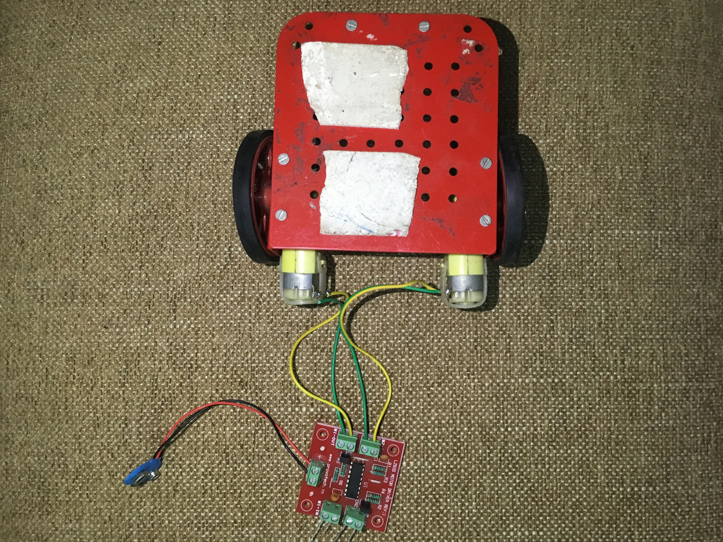 Gesture Controlled Robot Using Arduino and Bluetooth : 6 Steps ...