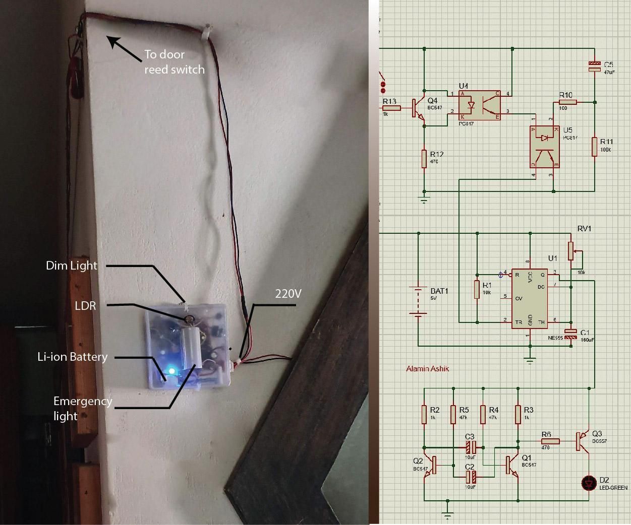 Less Annoying Intruder Alarm System Using Basic Circuits : 12 Steps ...