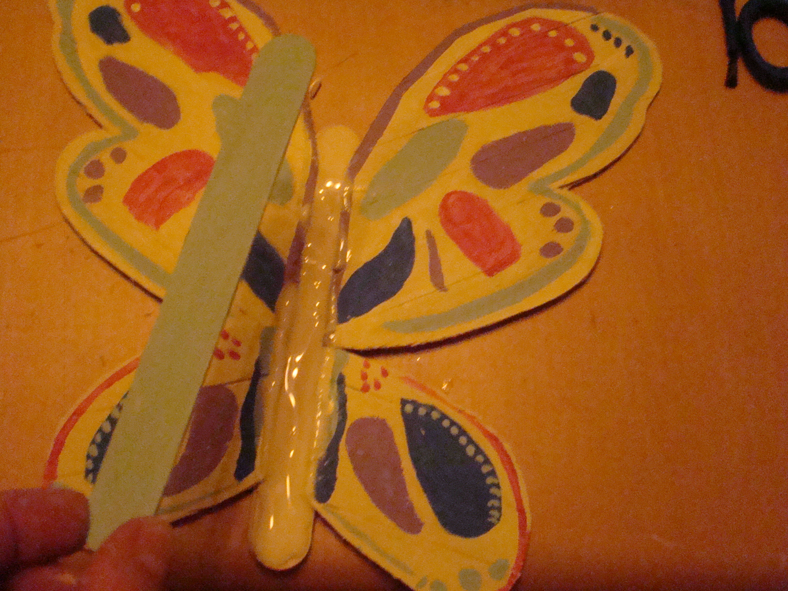 Popsicle Stick Butterfly : 6 Steps - Instructables