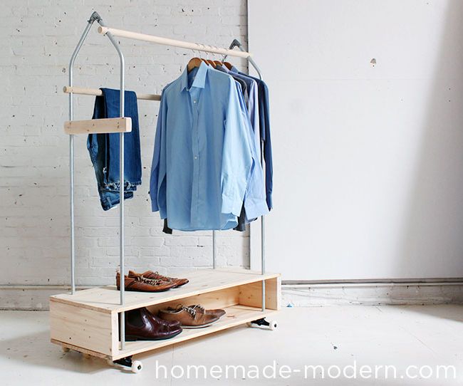 HomeMade Modern DIY Garment Rack (with Pictures) - Instructables