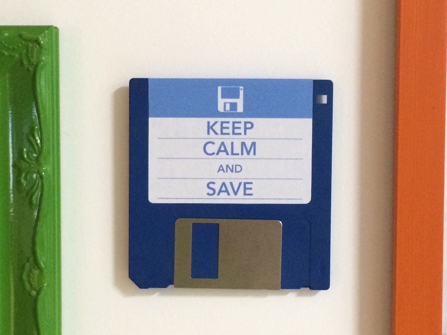 Floppy Disk Decoration - Keep Calm and Save : 5 Steps (with Pictures ...