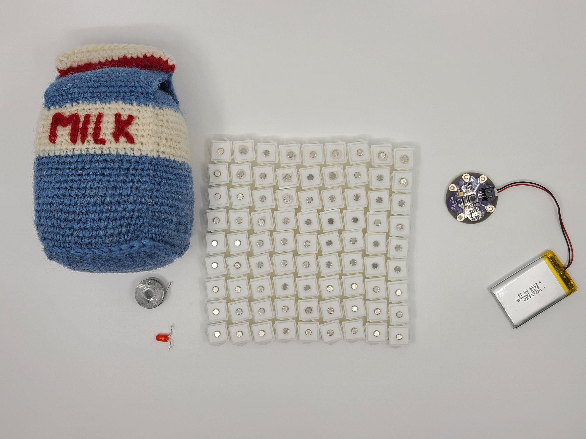 The ThreadBoard V4: Flexible E-Textile Prototyping Board : 4 Steps ...