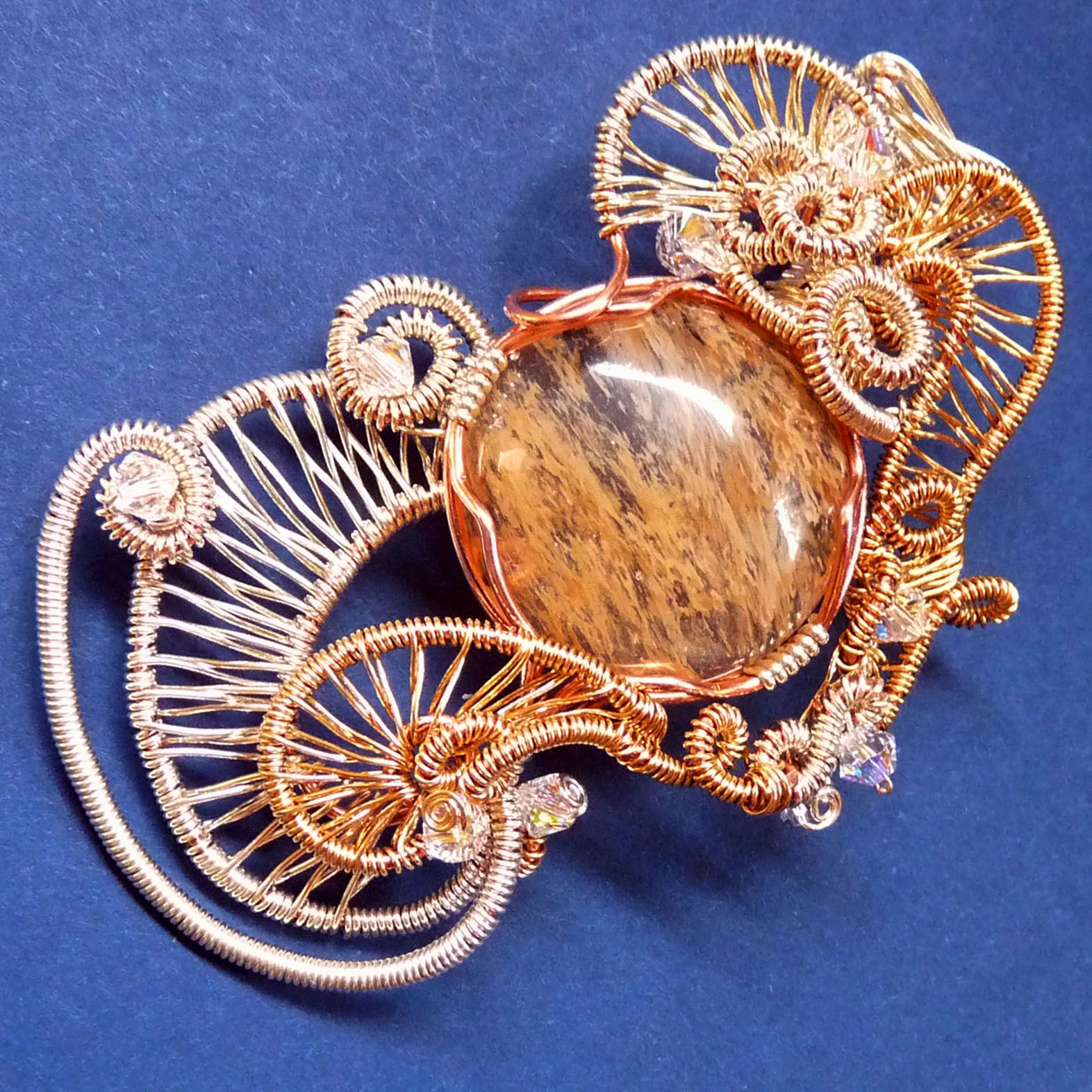 Amazing Wire Weave Pendant : 22 Steps (with Pictures) - Instructables