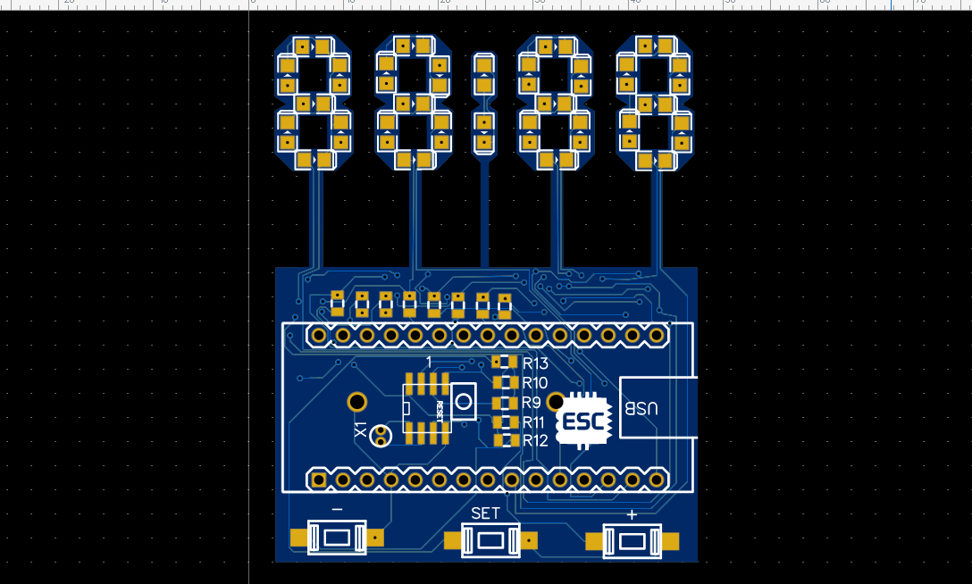 Arduino Skeleton Seven-Segment Clock : 12 Steps (with Pictures ...