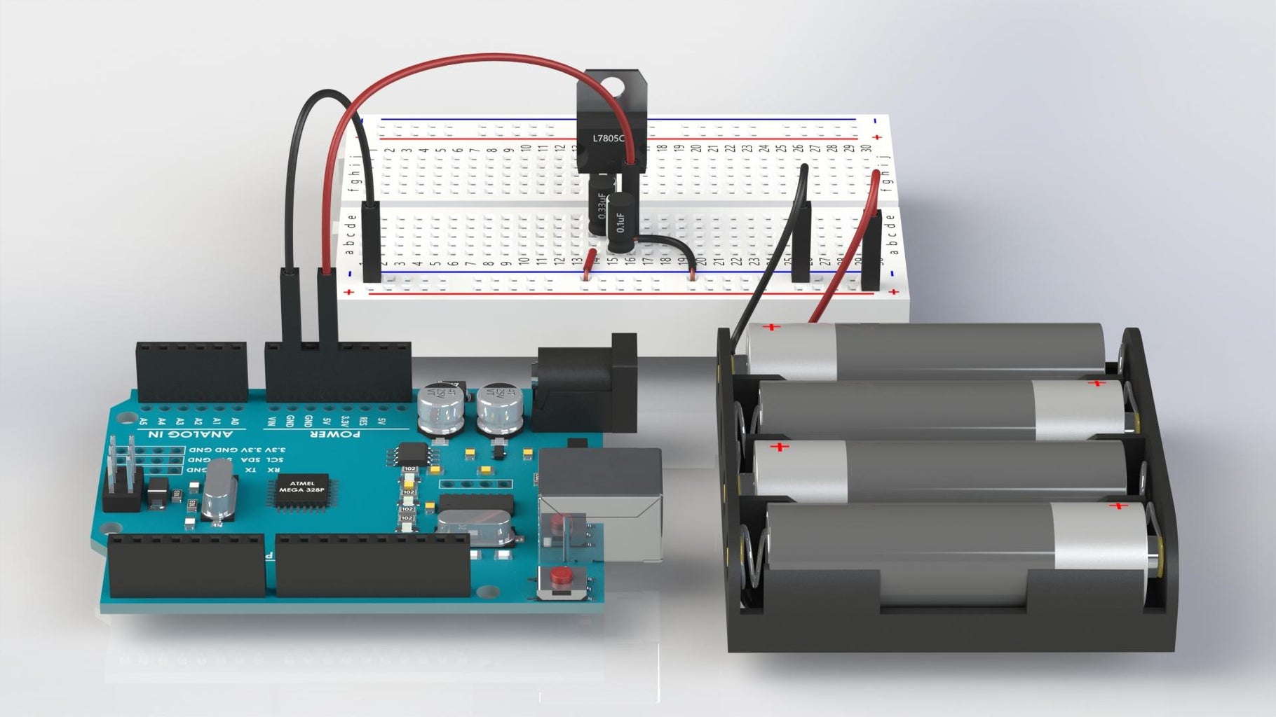 How To Power Up Arduino Uno 4 Steps Instructables