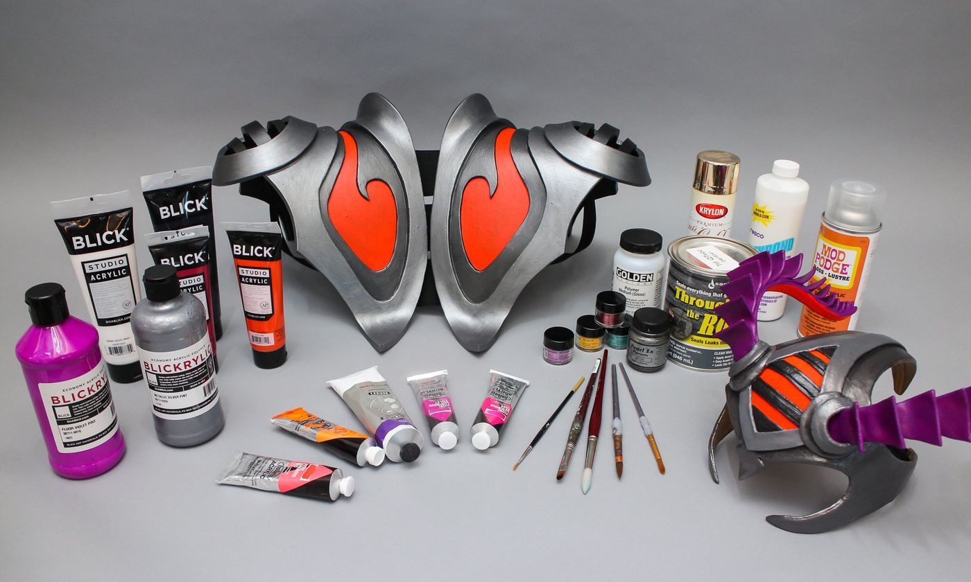 Painting and Finishing EVA Foam and Worbla : 7 Steps (with Pictures ...