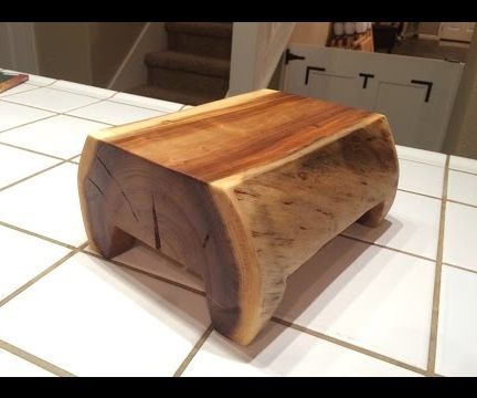 Kids Log Step Stool - Instructables