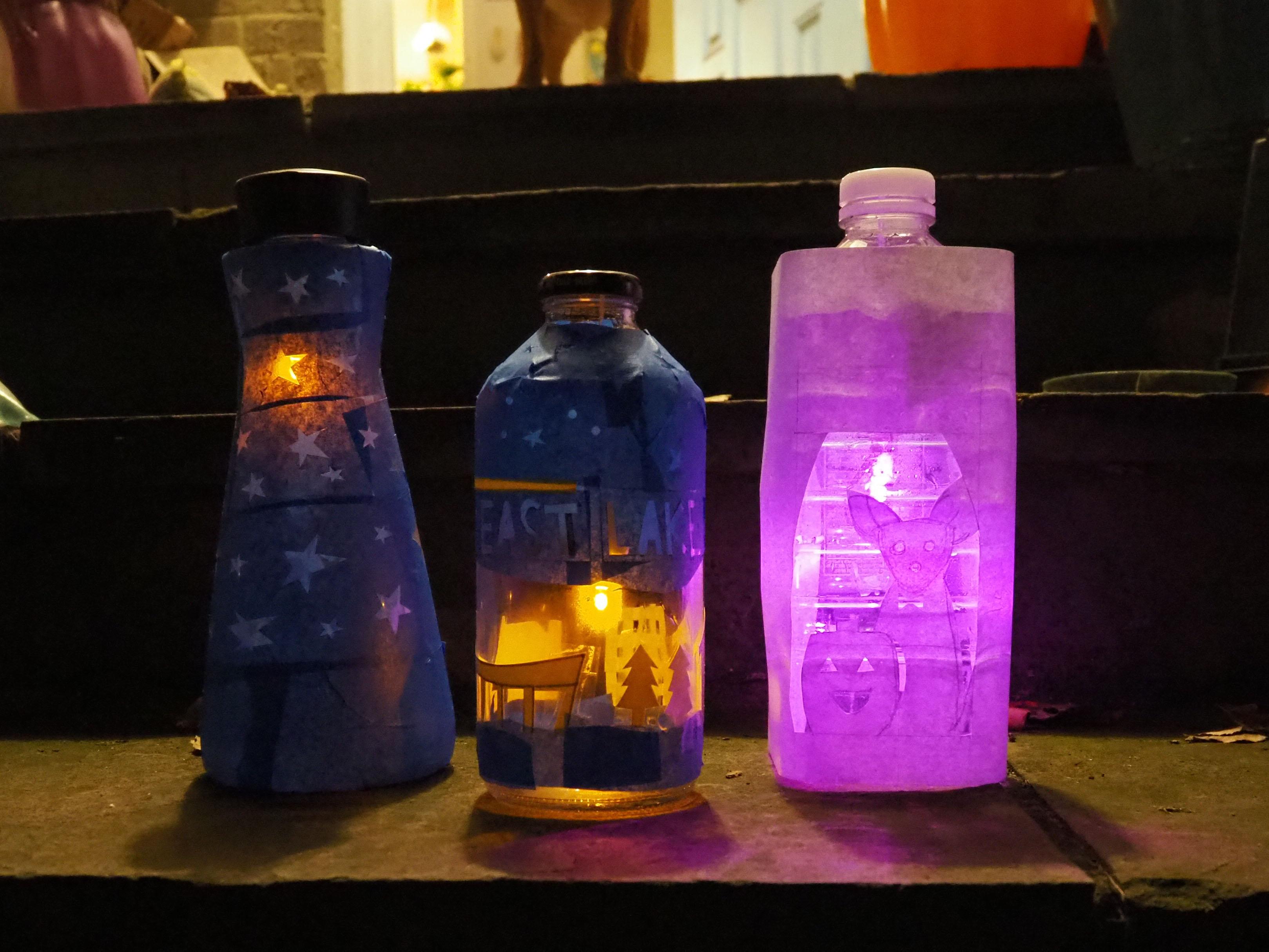 Recycled Bottle Lanterns : 8 Steps - Instructables