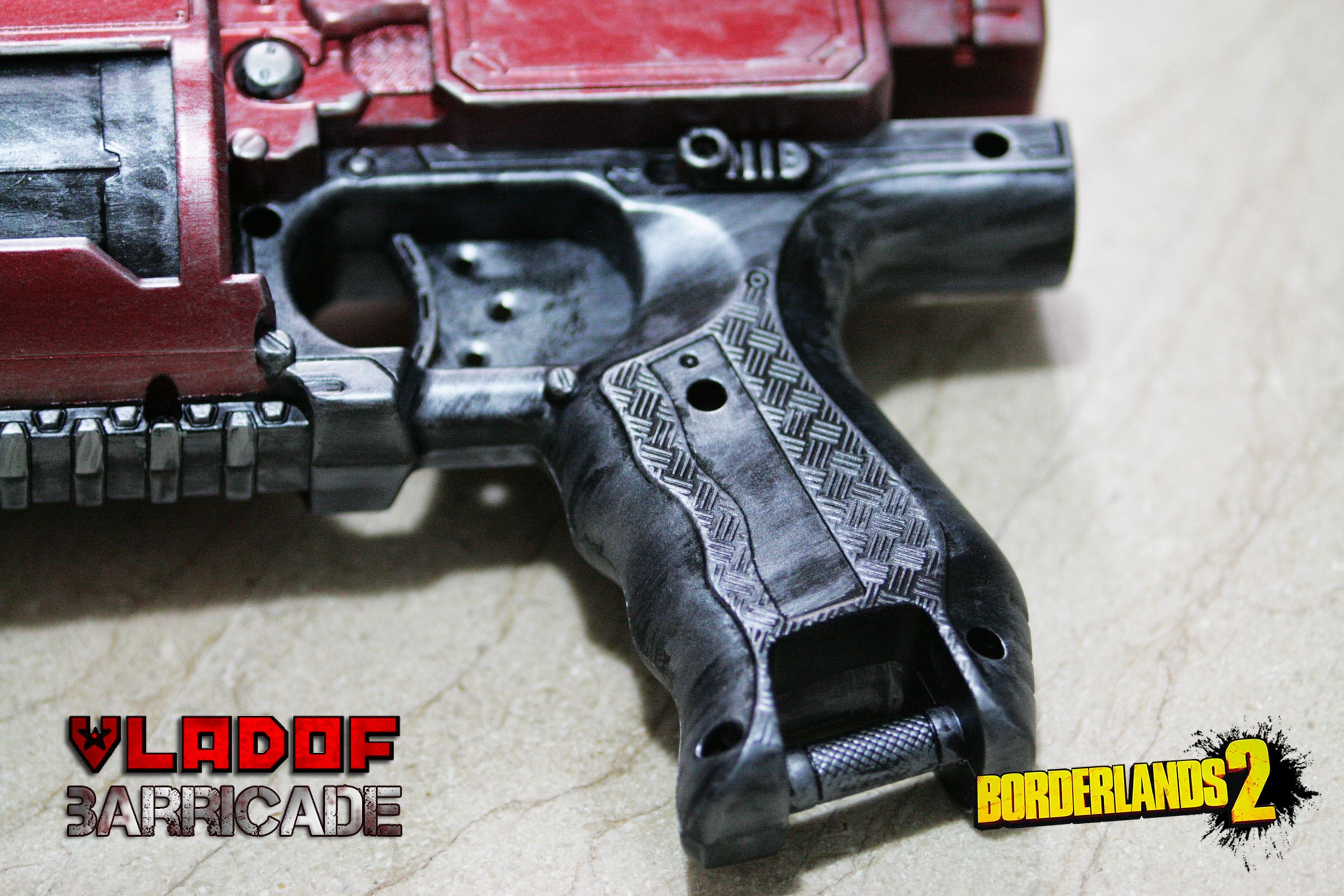 Nerf Barricade Borderlands 2 Vladof Gun Prop : 12 Steps (with Pictures ...
