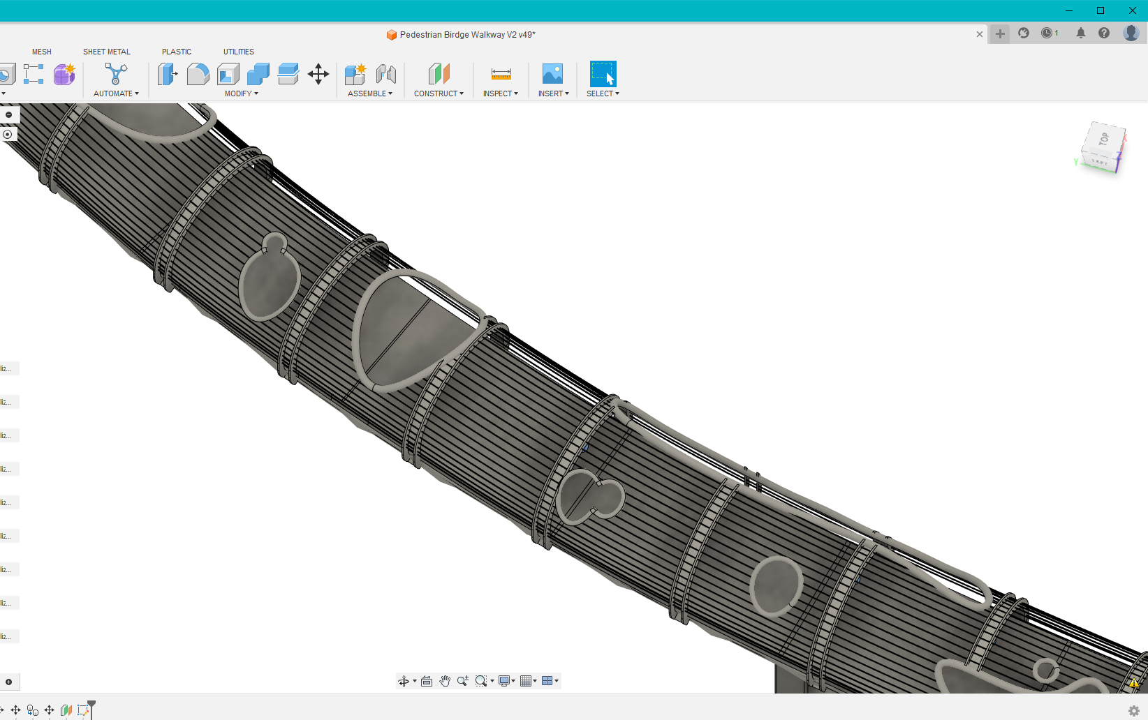 Design a Pedestrian Bridge With Fusion 360 : 9 Steps (with Pictures ...