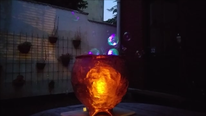 Magic Cauldron, Blowing Glowing Bubbles! : 8 Steps (with Pictures) - Instructables