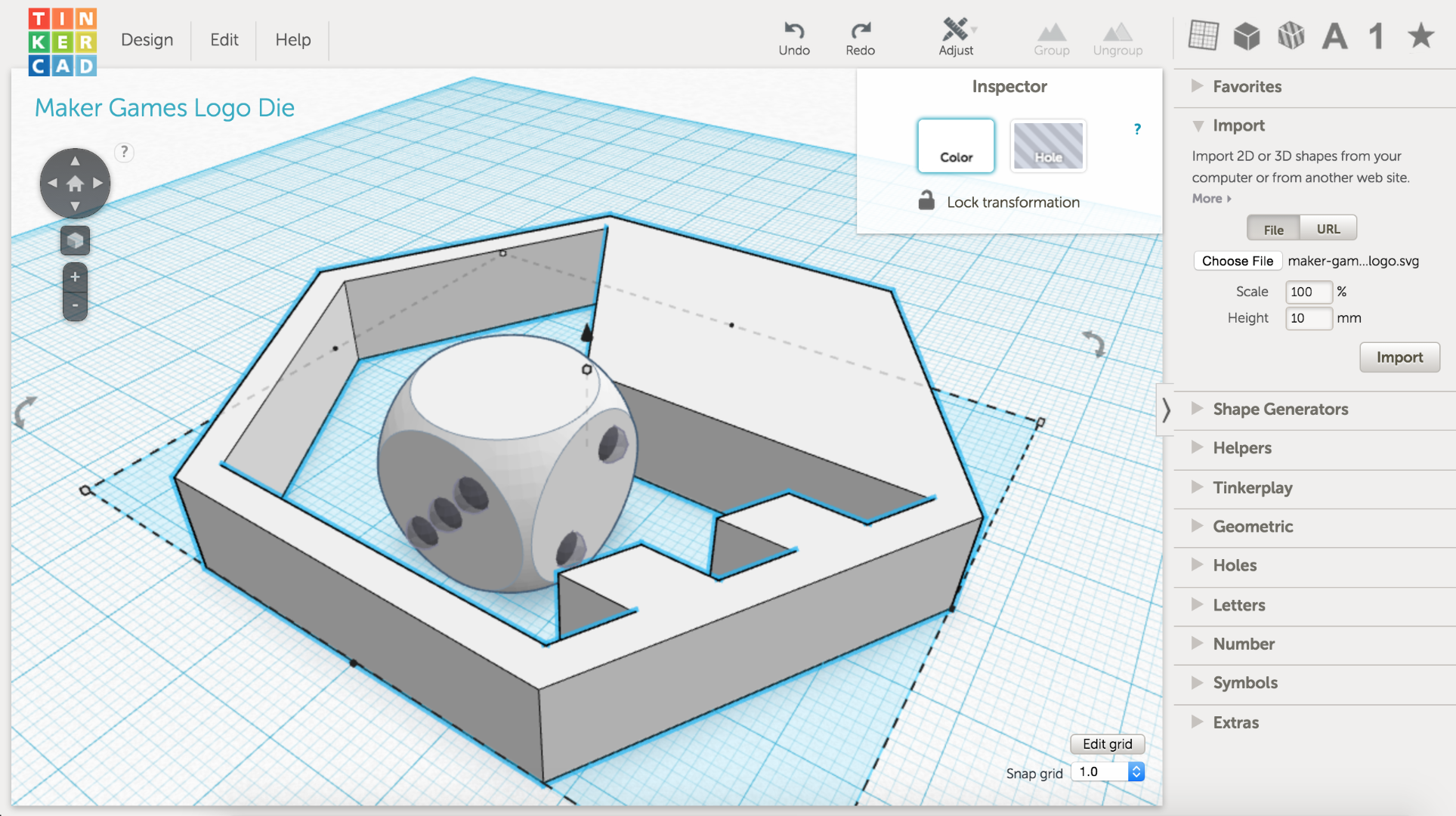 Create Custom 3D Printable Dice : 6 Steps (with Pictures) - Instructables