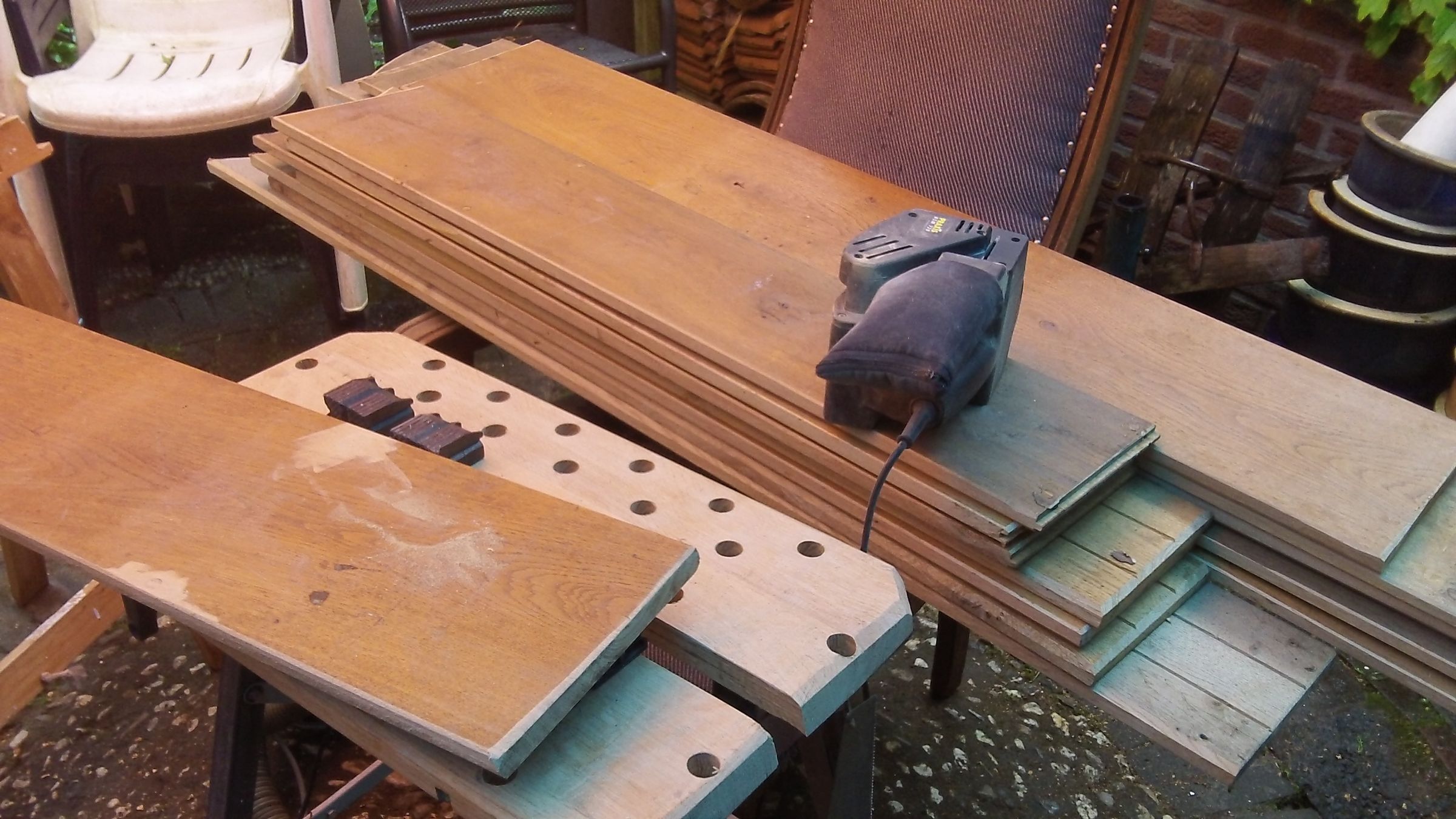 Improving My Backyard Platform - Instructables
