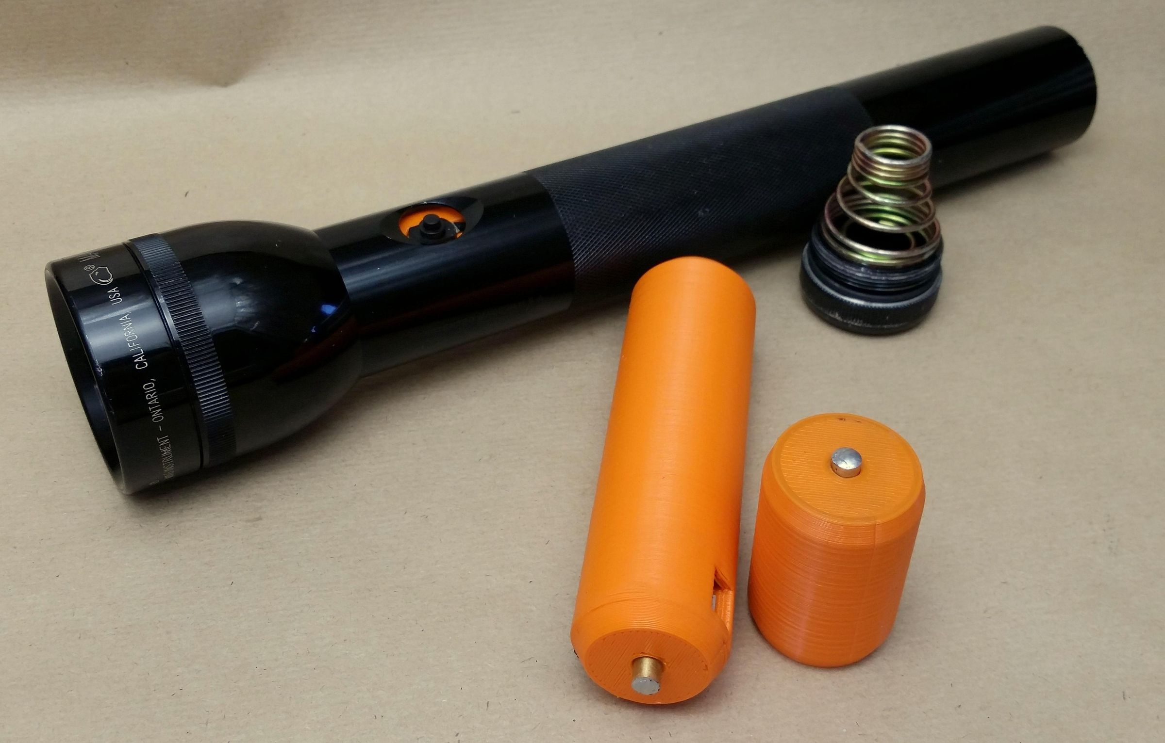 Upgrade Your Maglite With a Rechargeable Battery and LED! : 9 Steps ...
