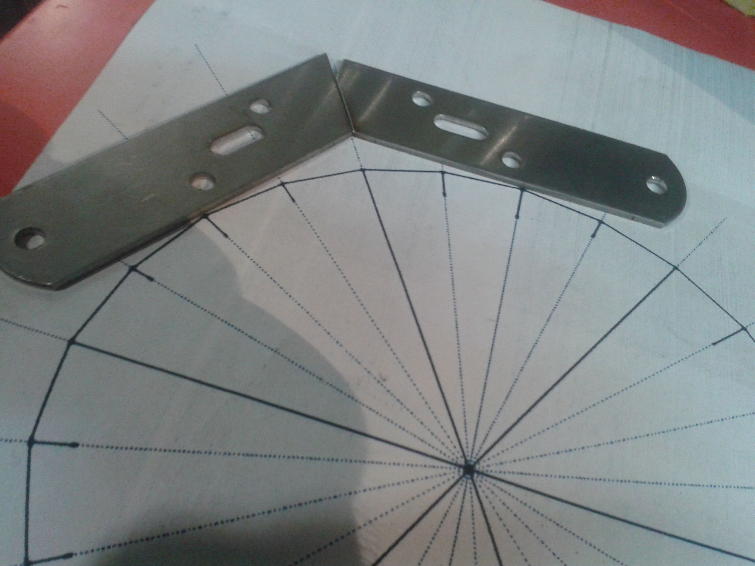 DIY Circle Center Finder Tool, Stainless Steel Made : 4 Steps (with ...