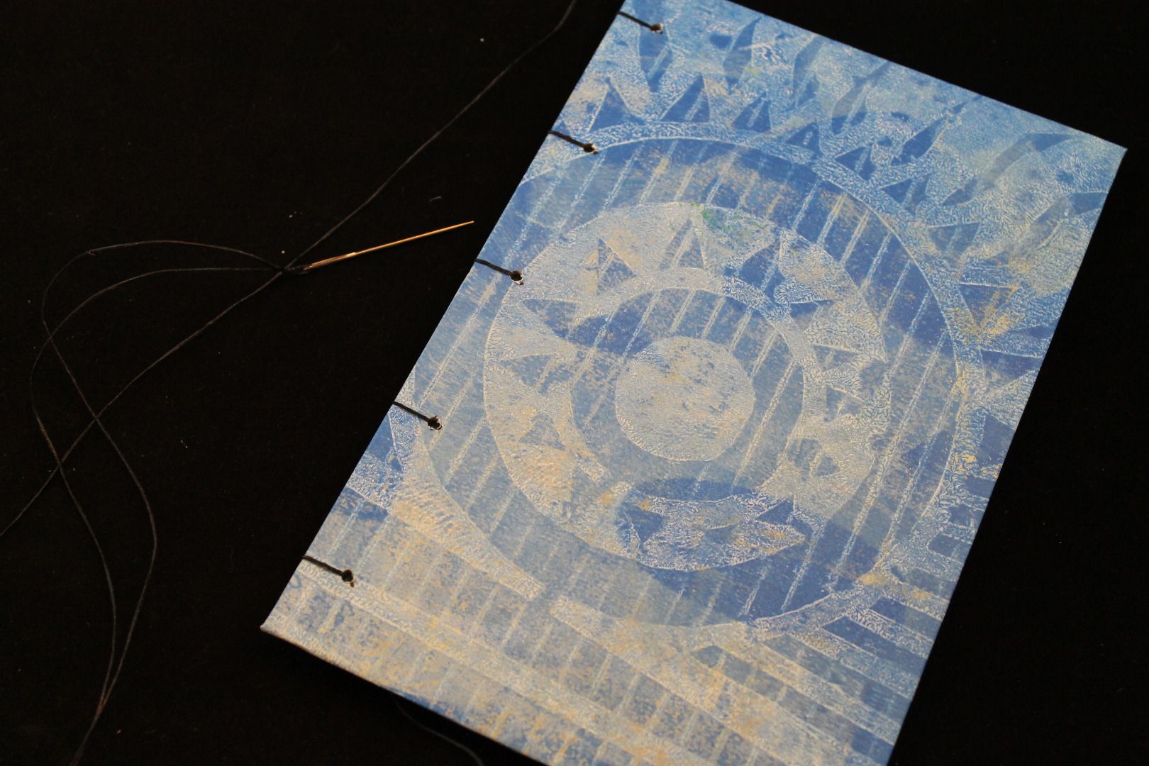 Handmade Memory Book With Mono-Printed Paper : 8 Steps (with Pictures ...