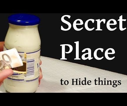 Secret Safe in the Jar | Sugru : 8 Steps (with Pictures) - Instructables