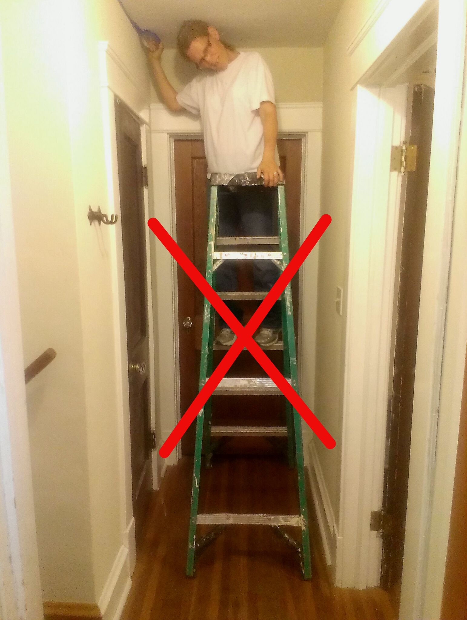 How to Customize a Ladder to Fit Your Exact Height : 4 Steps ...