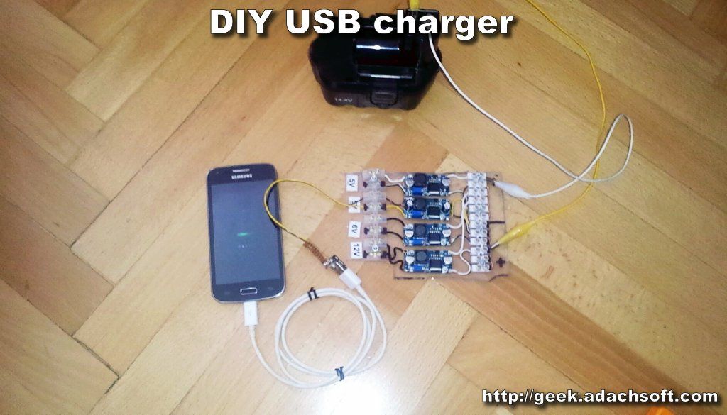 Homemade Usb Charger