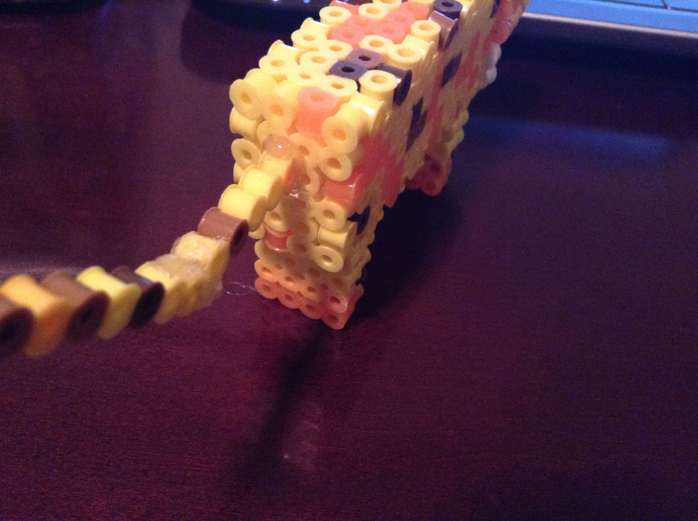 3D Perler/Hama Bead Minecraft Ocelot! : 5 Steps (with Pictures ...