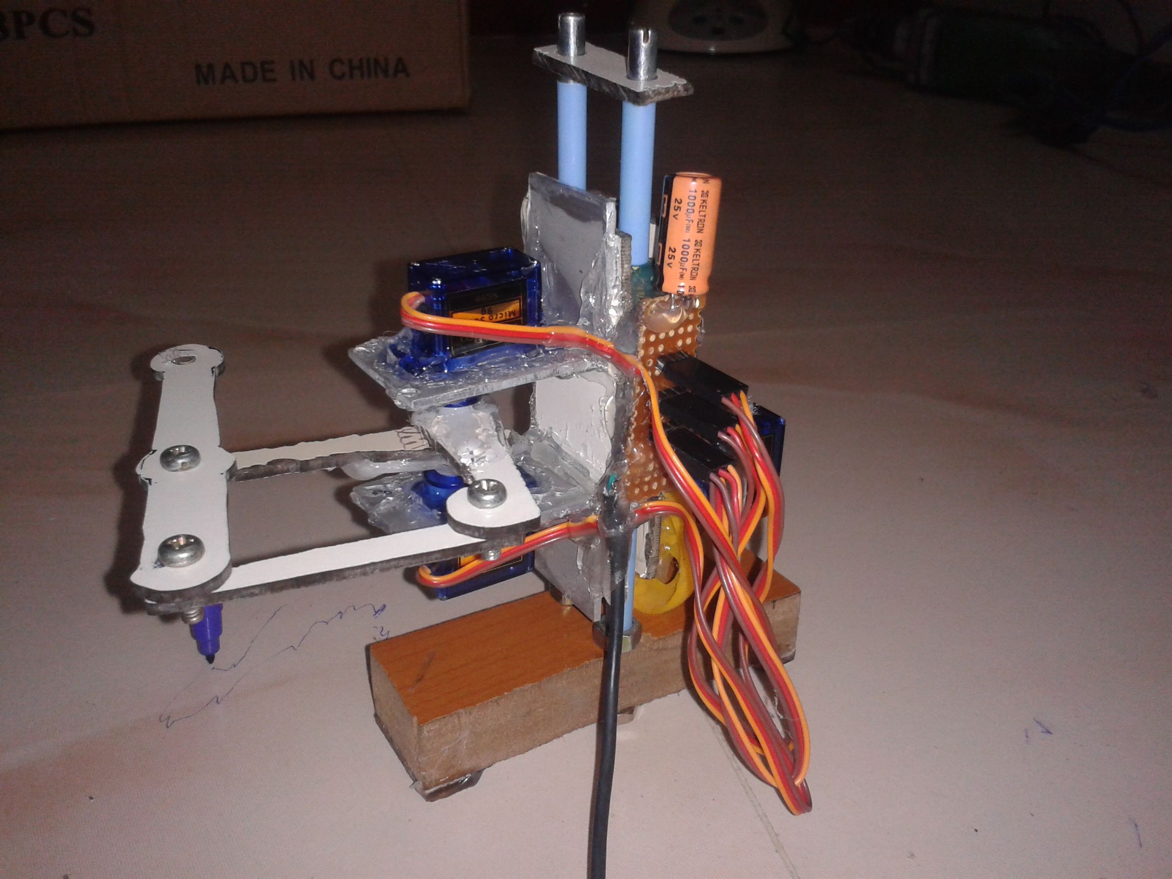 Cute Drawing Buddy V1, SCARA Robot - Arduino : 20 Steps (with Pictures ...