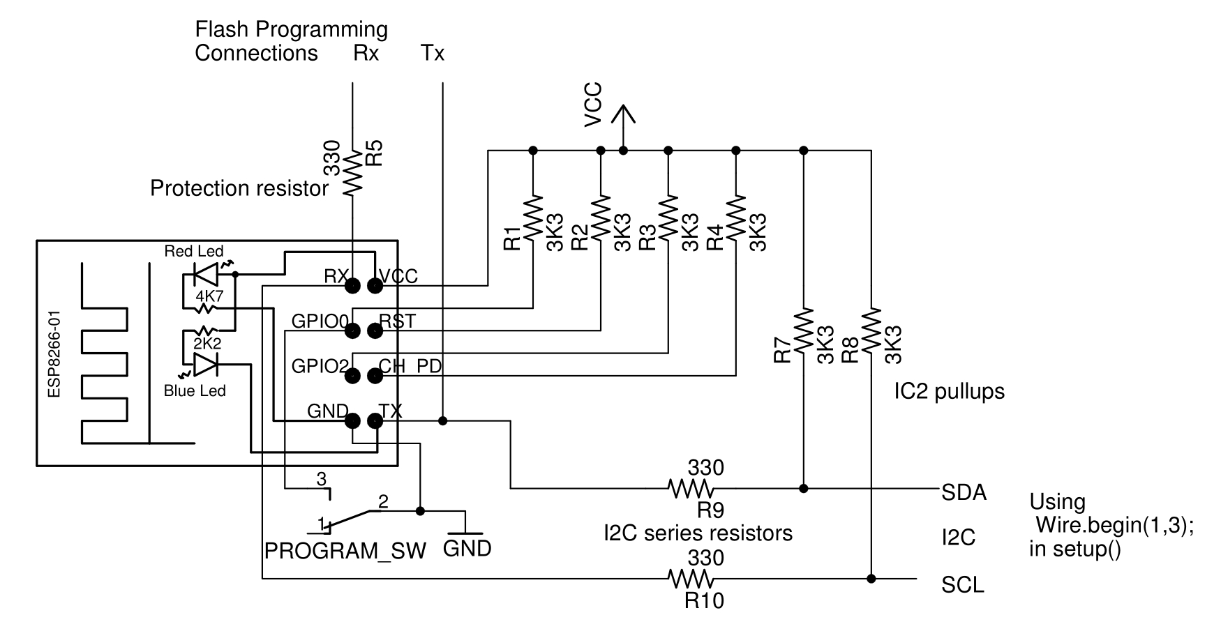 How to Use ESP-01 ESP-01S Pins and Leds : 9 Steps - Instructables
