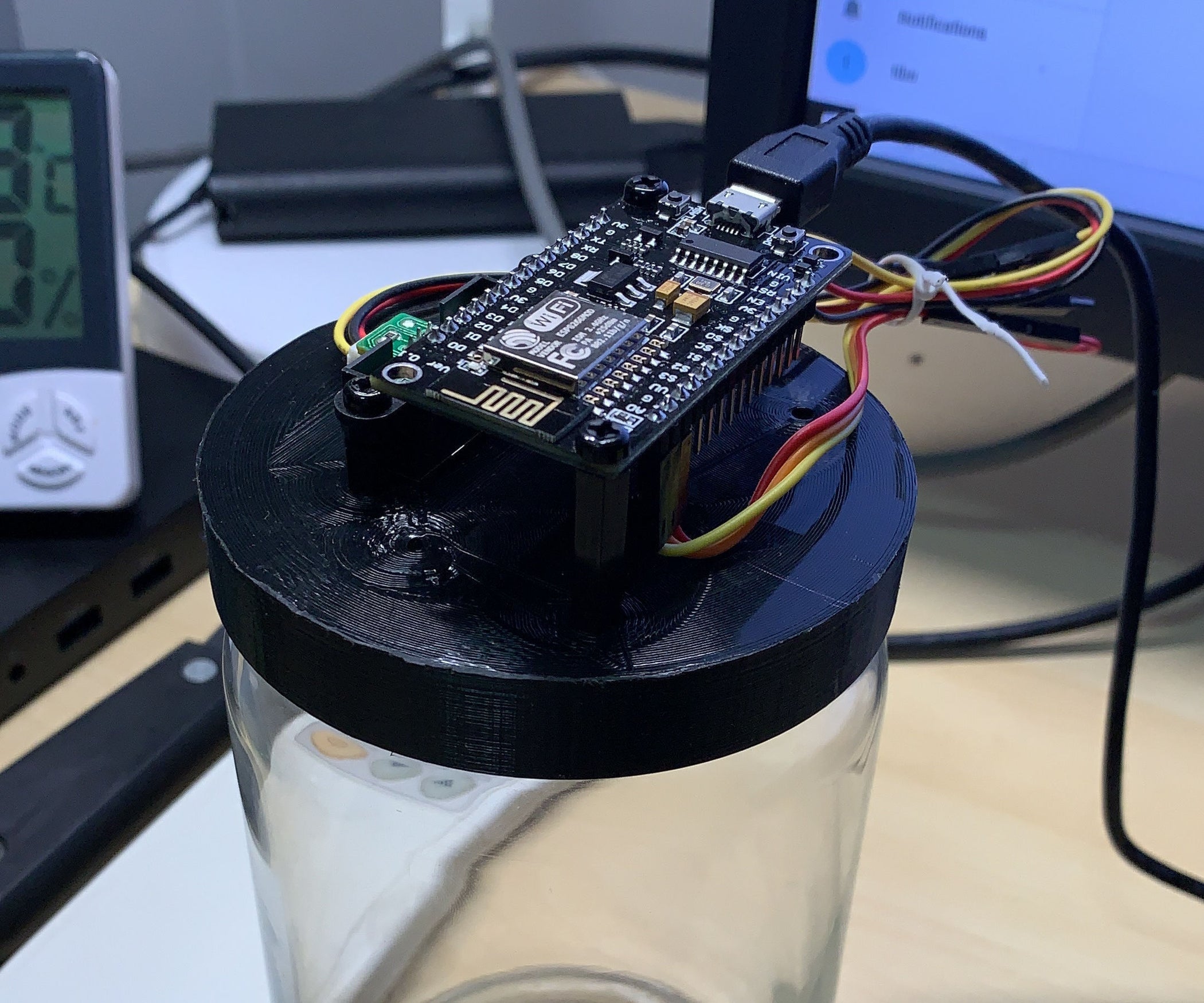 Sourdough Sensor (ESP8266) : 4 Steps - Instructables