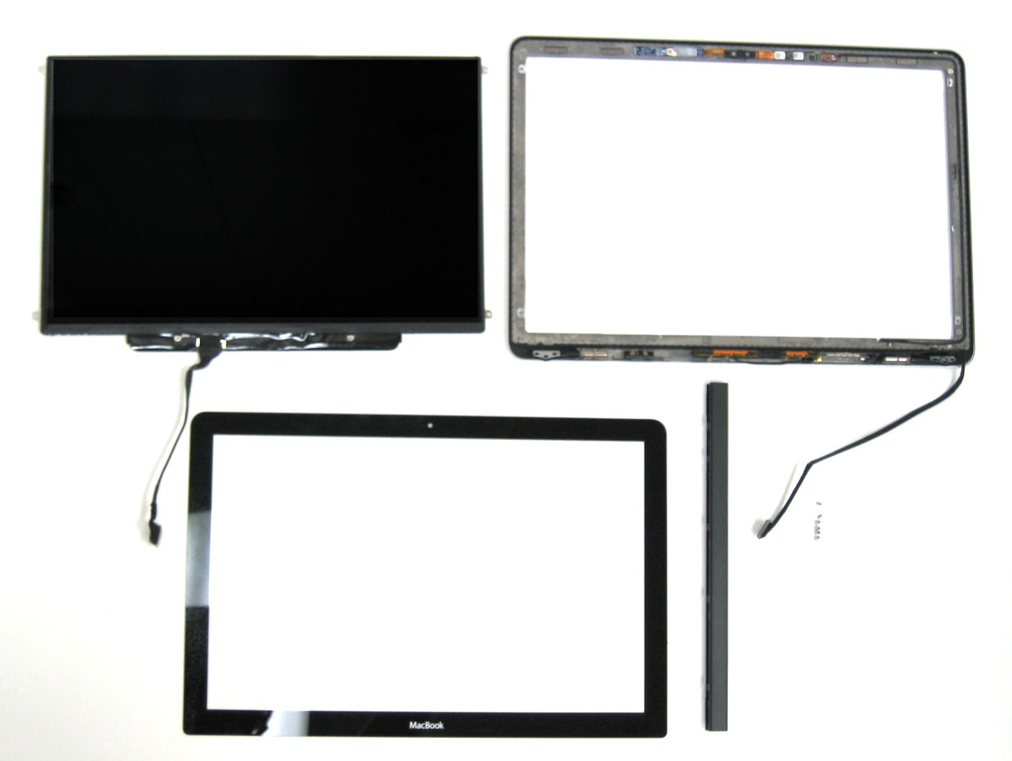 How to Replace the Macbook Unibody Glass LCD : 7 Steps (with Pictures ...