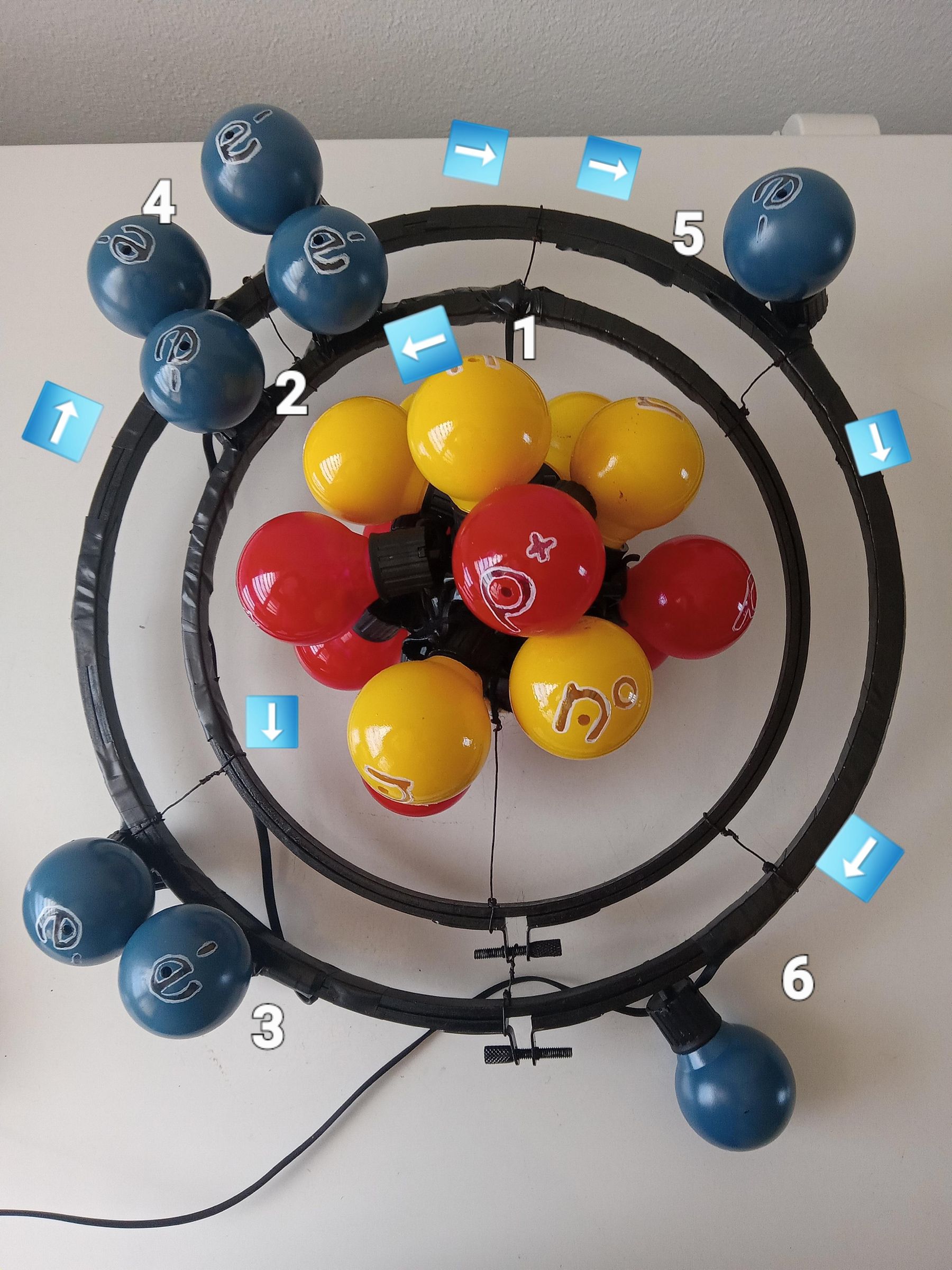 Lit Oxygen Bohr Model : 7 Steps (with Pictures) - Instructables