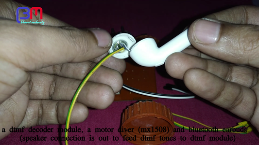 Dtmf Bluetooth Robot 3 Steps Instructables