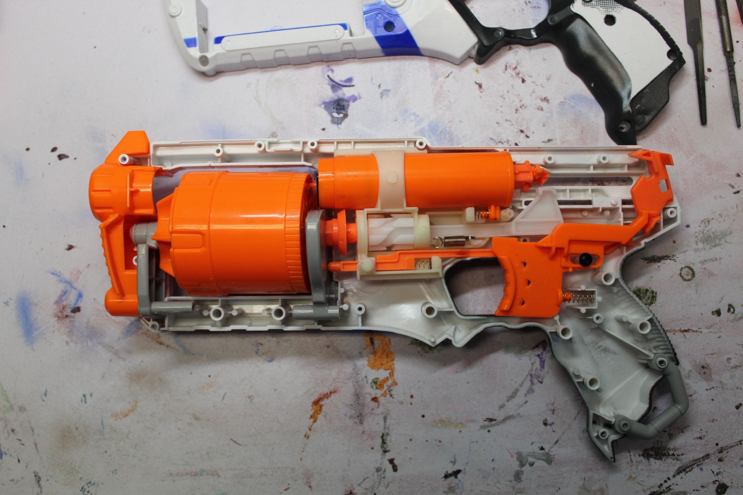Nerf Gun Mod - Neon Genesis Evangelion Repaint : 5 Steps - Instructables
