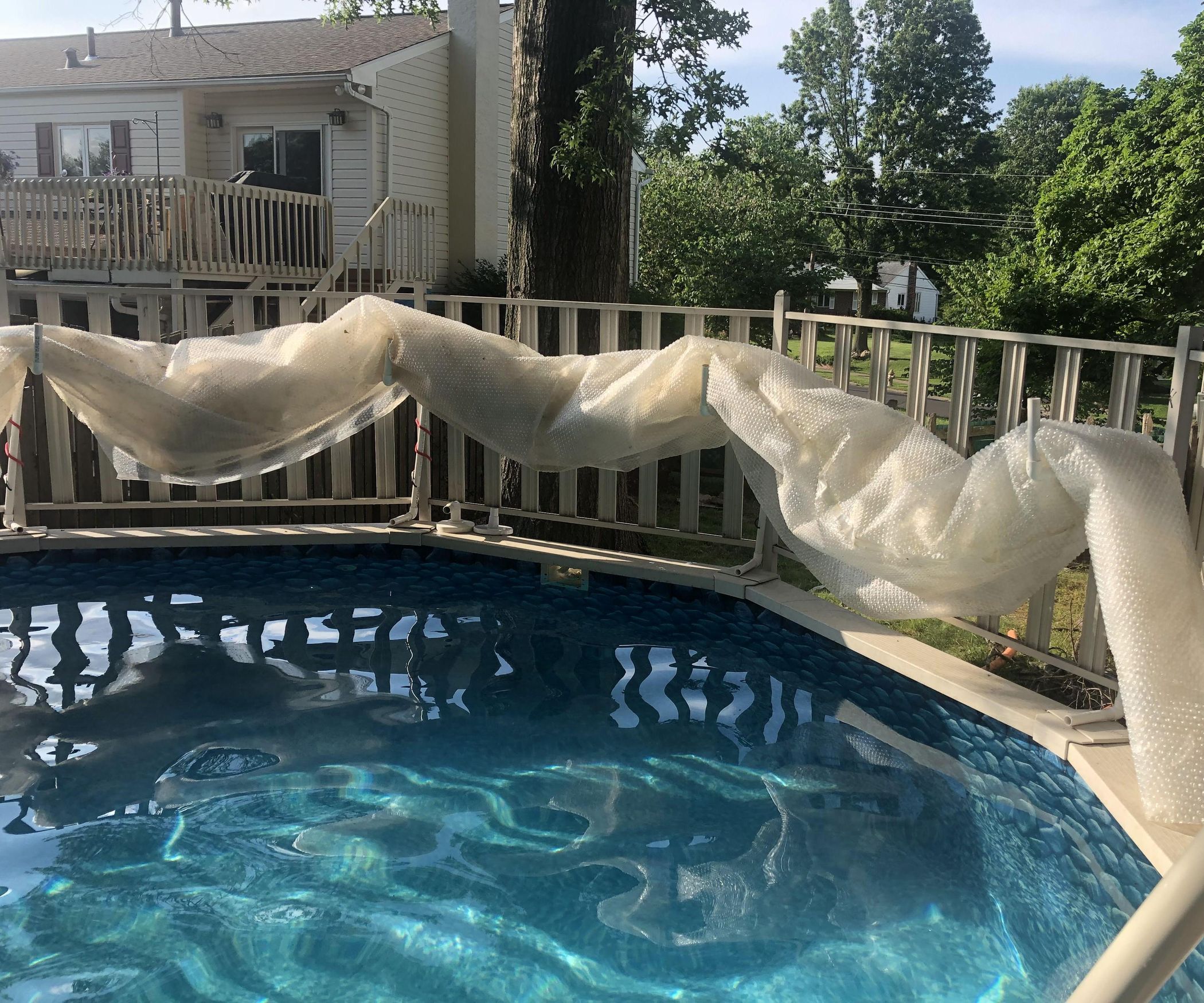 AG Pool Solar Cover Holder and Privacy Screen - Instructables