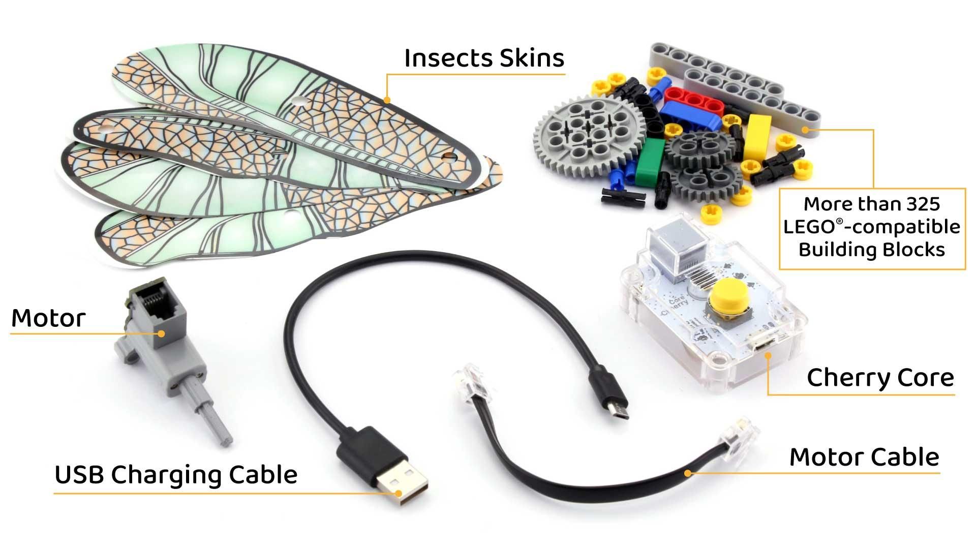 Cherry Tart: the Interactive & LEGO-compatible Crafting Nature-Inspired ...